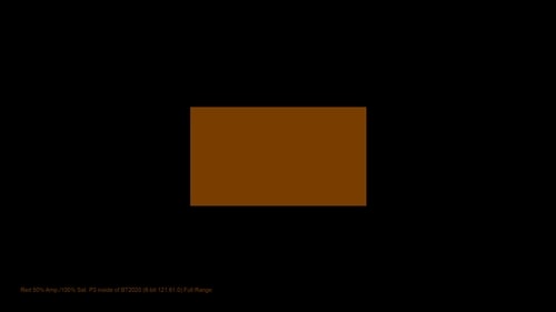 DOLBY VISION - UltraHD Test Patterns (Profile 5)